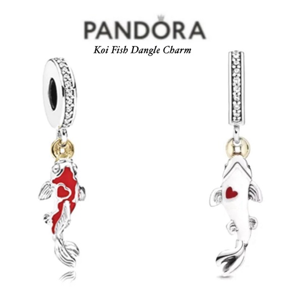 Pandora | Jewelry | Pandora Koi Fish Charm Wbox | Poshmark